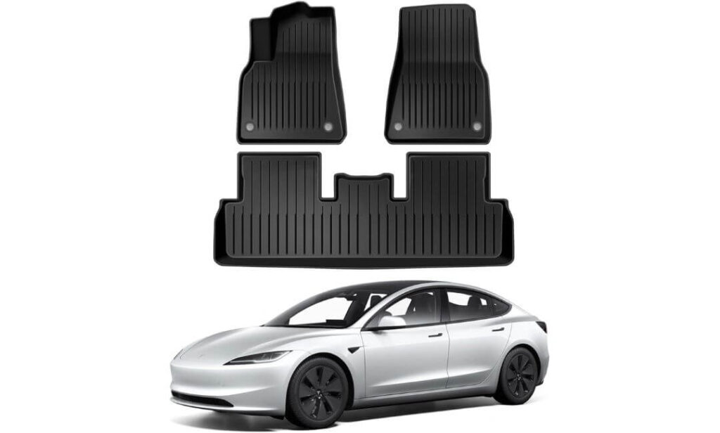 Best All Weather Floor Mats for Tesla Model 3 in 2026 (Snow, Rain & Mud ...